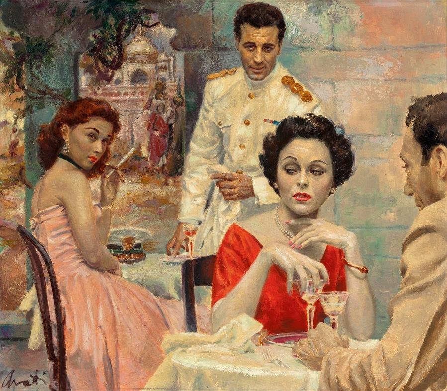 60 Illustrations of Artist James Avati | ArtLiveAndBeauty