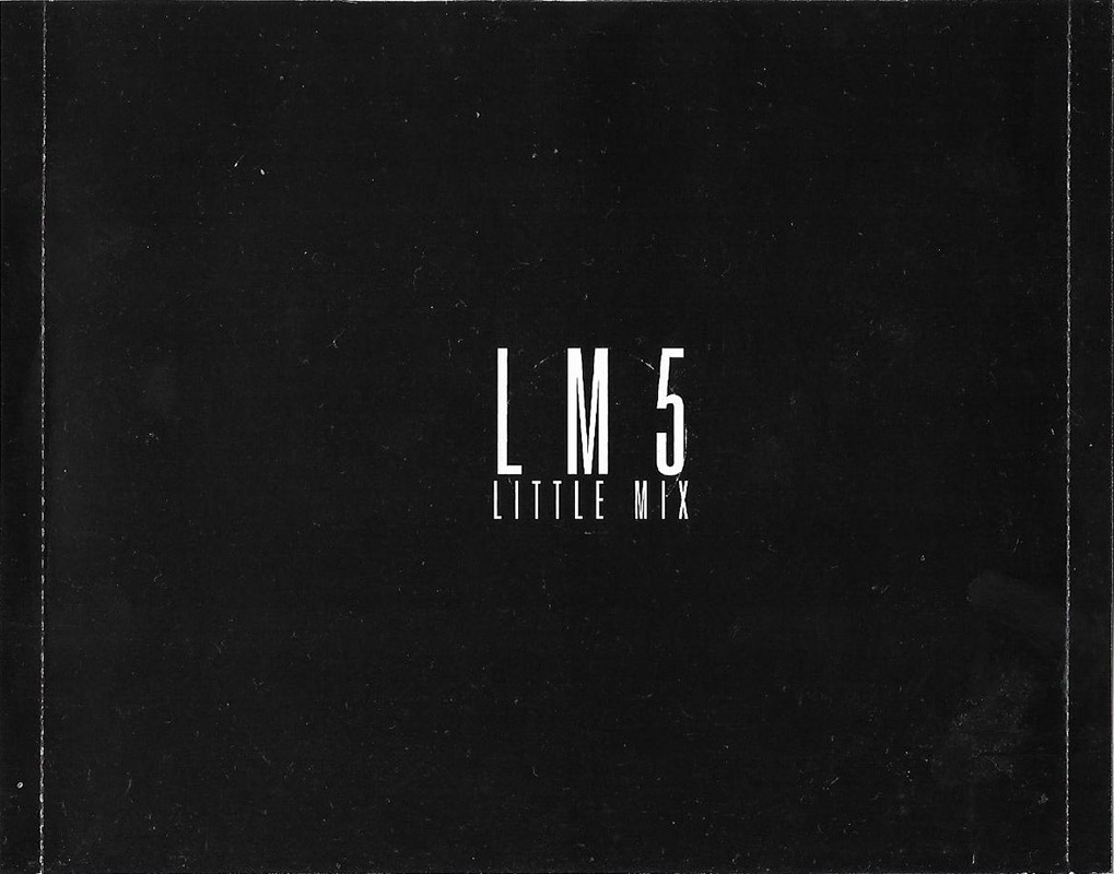Encarte: Little Mix - LM5 (Deluxe Edition) - Encartes Pop