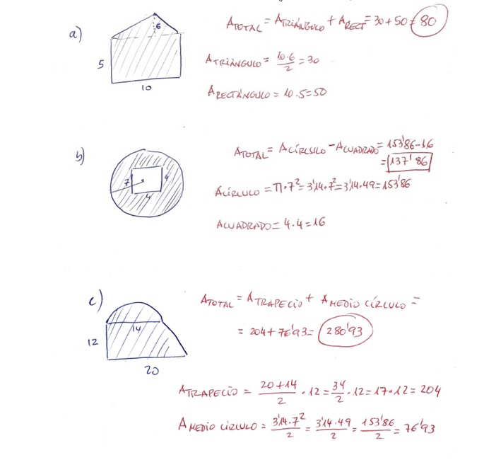 17.- Composición de figuras geométricas.