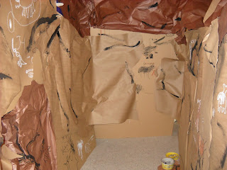 PPPS Elementary Art Rooms: Cave Painting In A Cave! First Grade Art ...