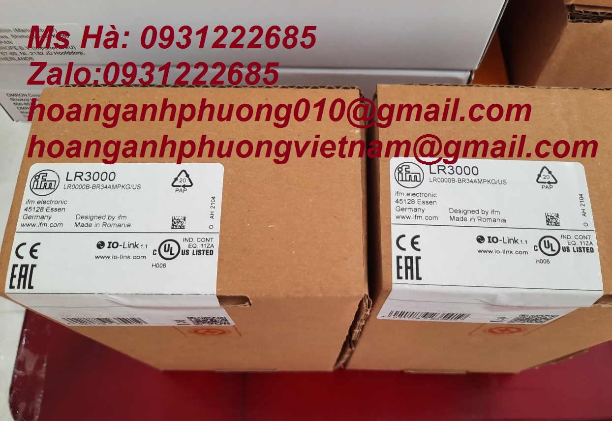 Lr-3000, Ifm, Cảm Biến, Nhập Khẩu