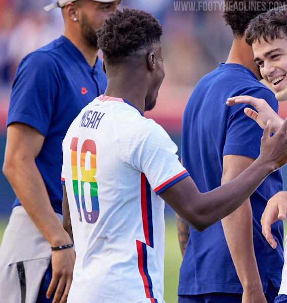 USA Reveal Pride Logo + Rainbow Numbers - Footy Headlines