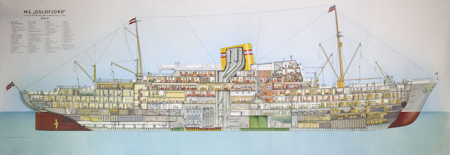 'ZIEN EN WETEN': DEN NORSKE AMERIKA LINJE A/S. (NOORWEGEN)