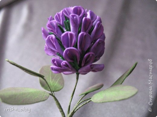 Tutorial lengkap cara membuat bunga Semanggi dari flanel