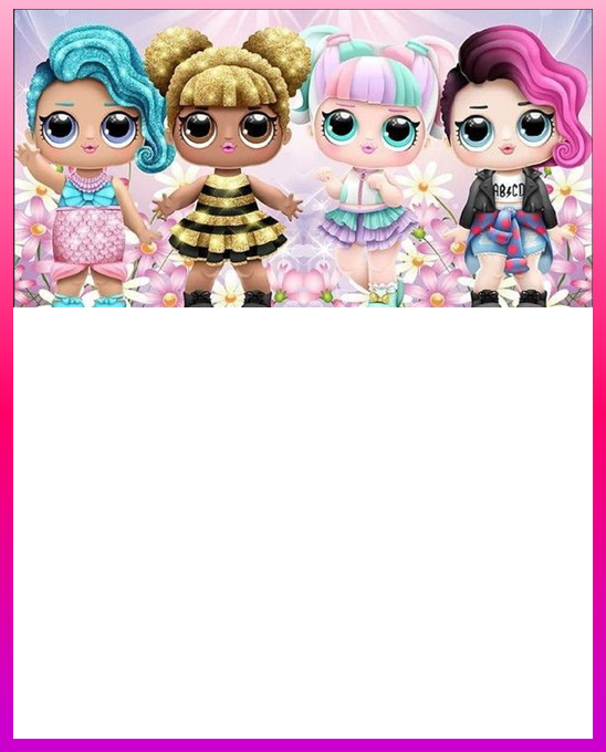 Kits imprimibles gratis : Invitaciones LOL surprise