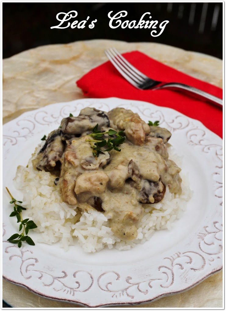 Lea's Cooking: "Mushroom Asiago Chicken Recipe"