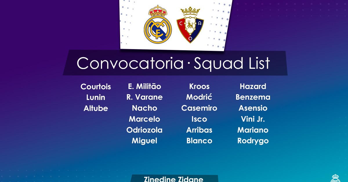 Real Madrid: The Starting 11