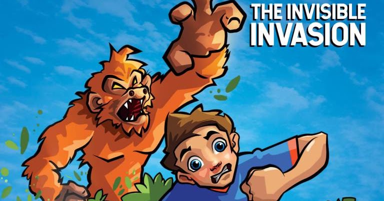 Book Reviews and More: The Invisible Invasion - Dustin Brady - Trapped ...