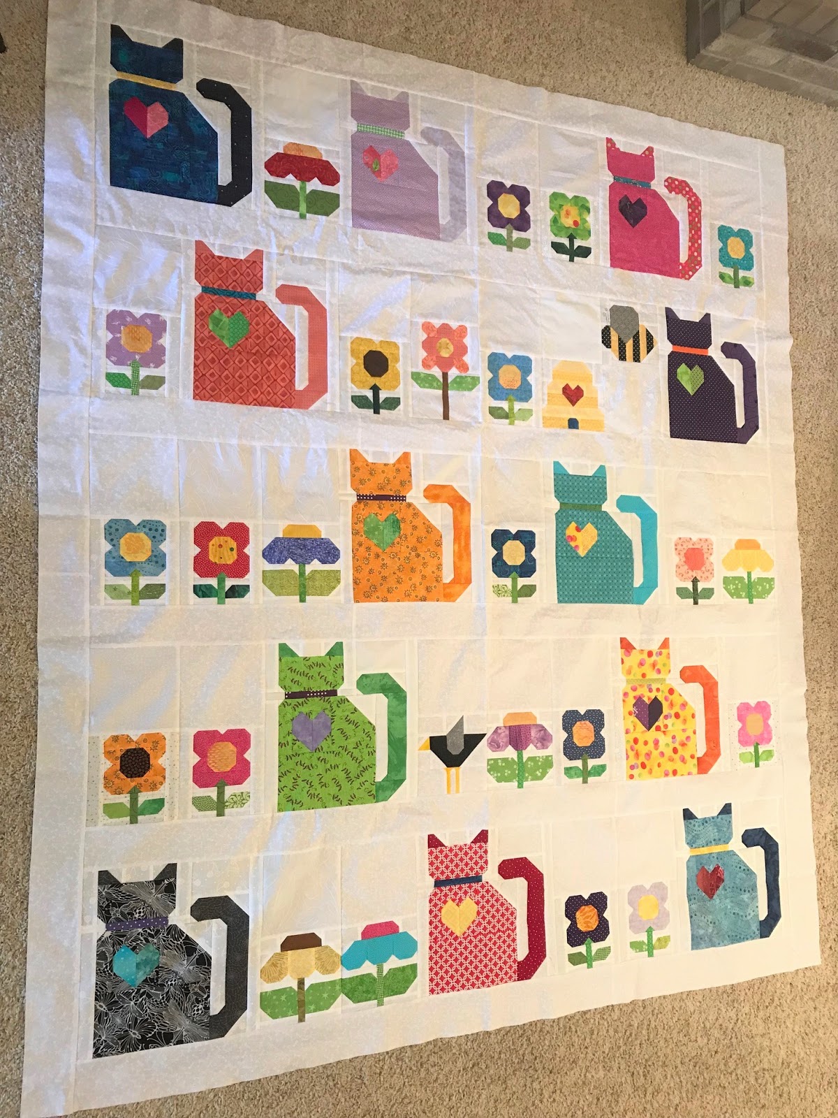 My Sewing Room: A flimsy, ready to quilt