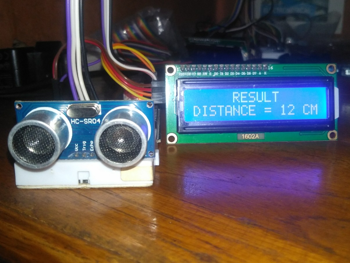 MENAMPILKAN DATA SENSOR ULTRASONIK KE LCD 16X2 ARDUINO | SINAU PROGRAMMING