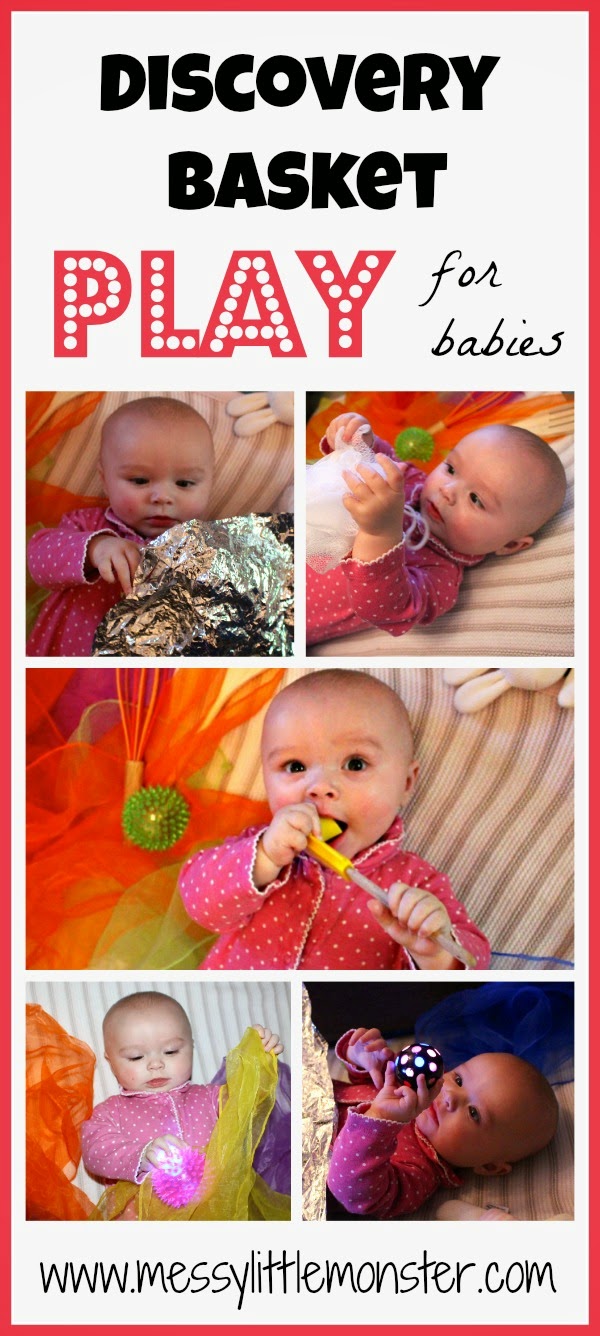 Discovery Basket Play for Babies - Messy Little Monster