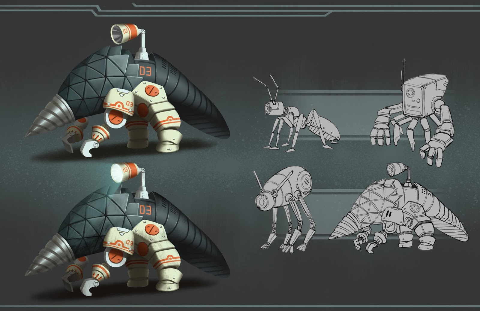 Science fiction prop design