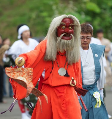Thong's Masks Collection: Come from Japan: Tengu - Heavenly Dog masks