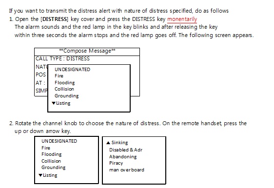 GMDSS(Global Maritime Distress and Safety System): Distress Alert ...