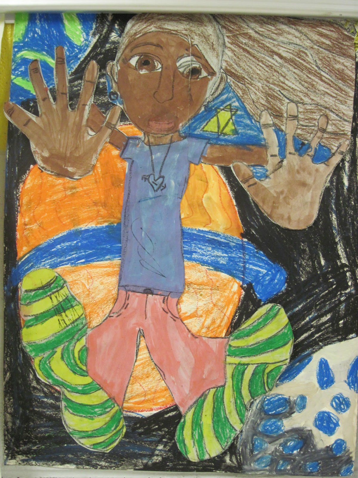 ChumleyScobey Art Room: Falling into Places! ( with 3rd Grade )