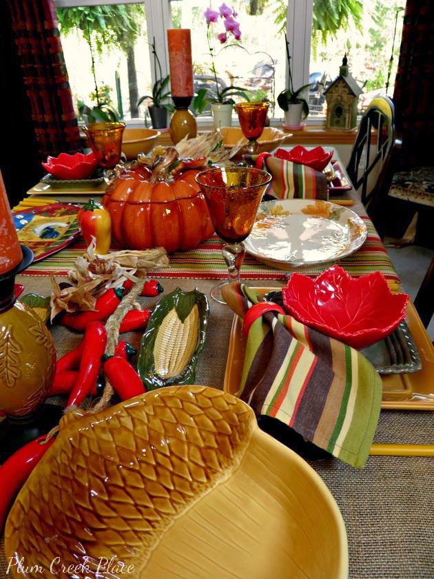 Plum Creek Place: Birthdays And Other Milestones - A Fiesta Tablescape