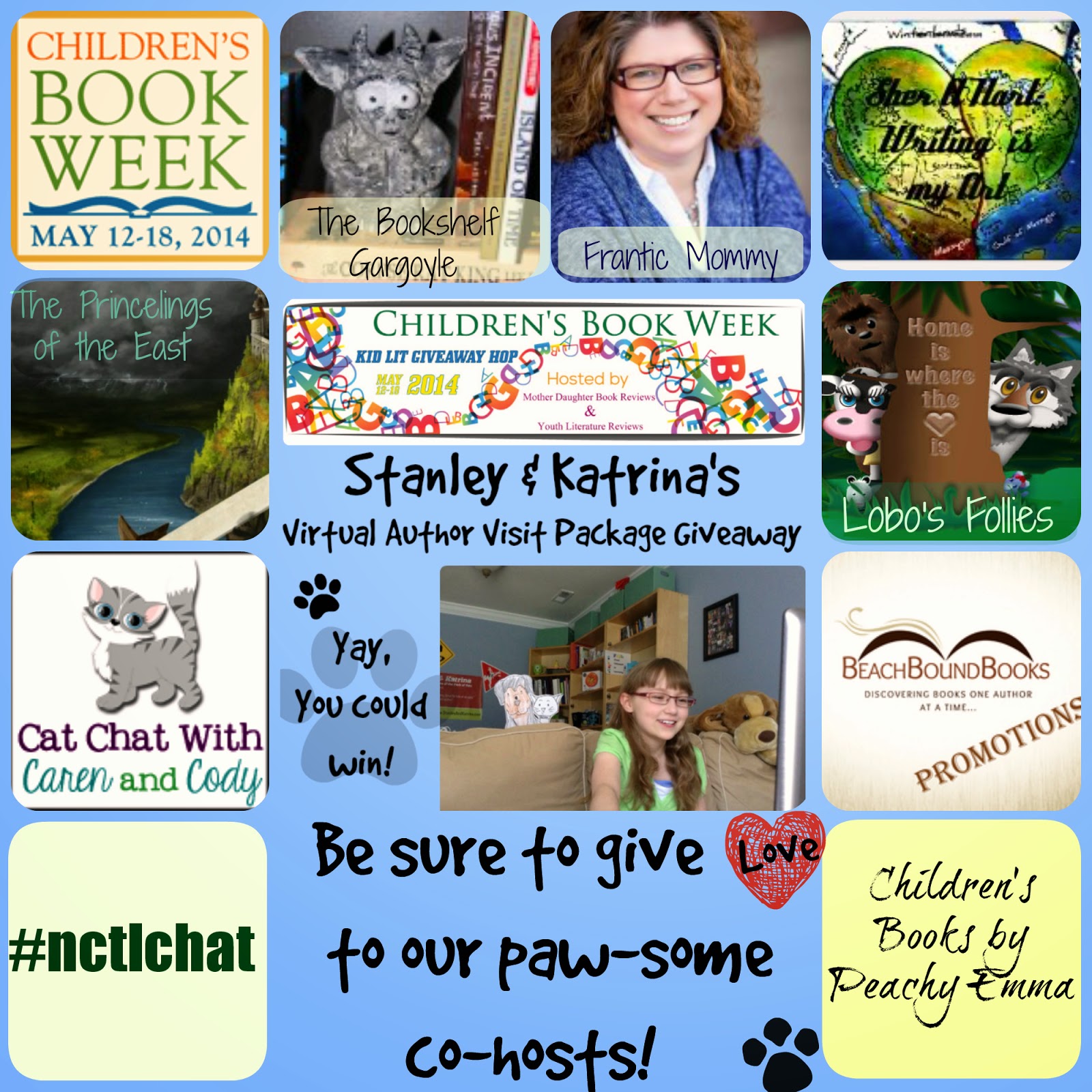 Cat and DOG Chat With Caren: Children's Book Week Pawesome #Giveaway ...