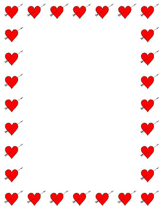 Bordes con corazones - Imagui