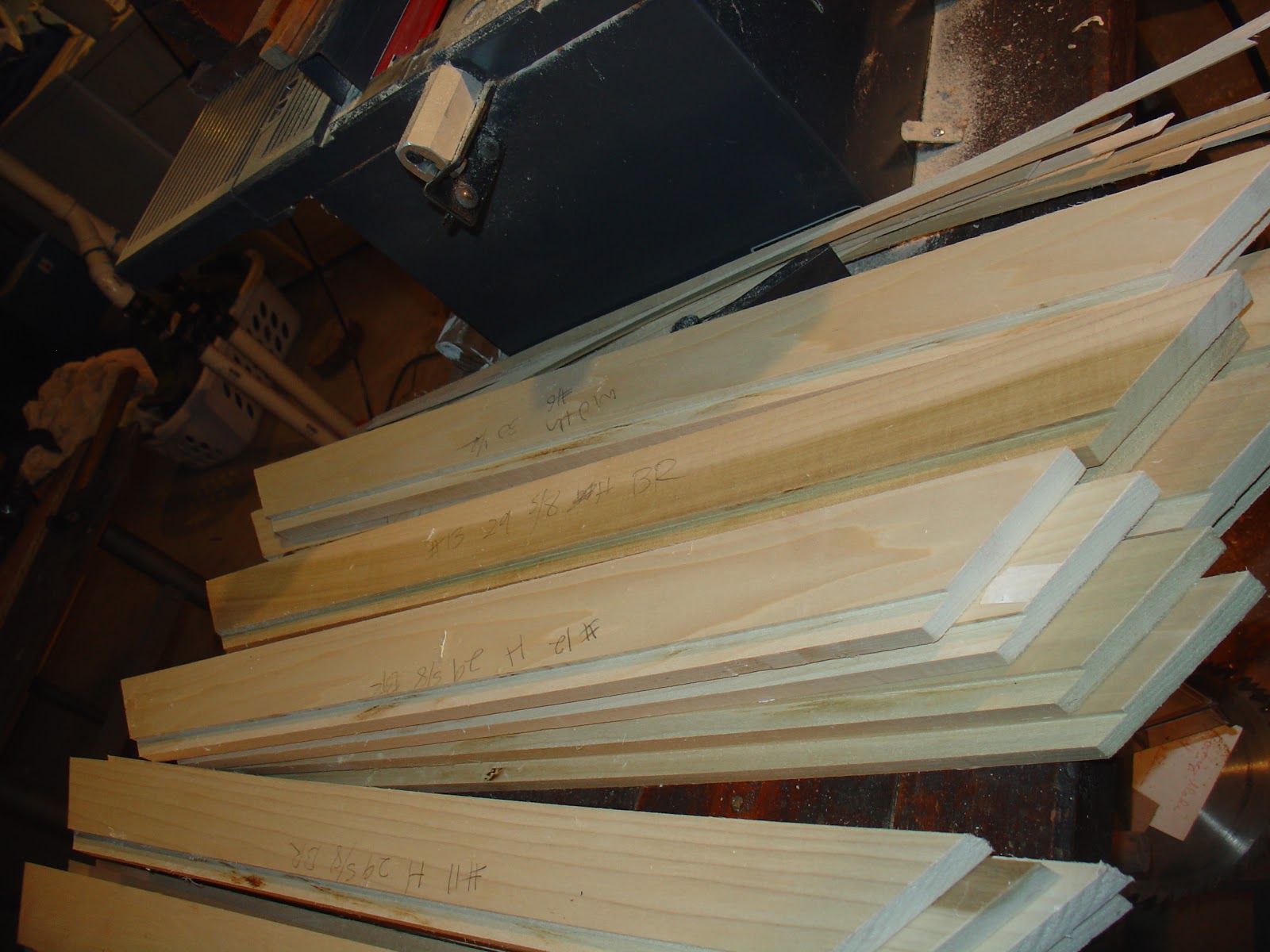 Life at Pugsley: How to make wooden window screens 5: Construction