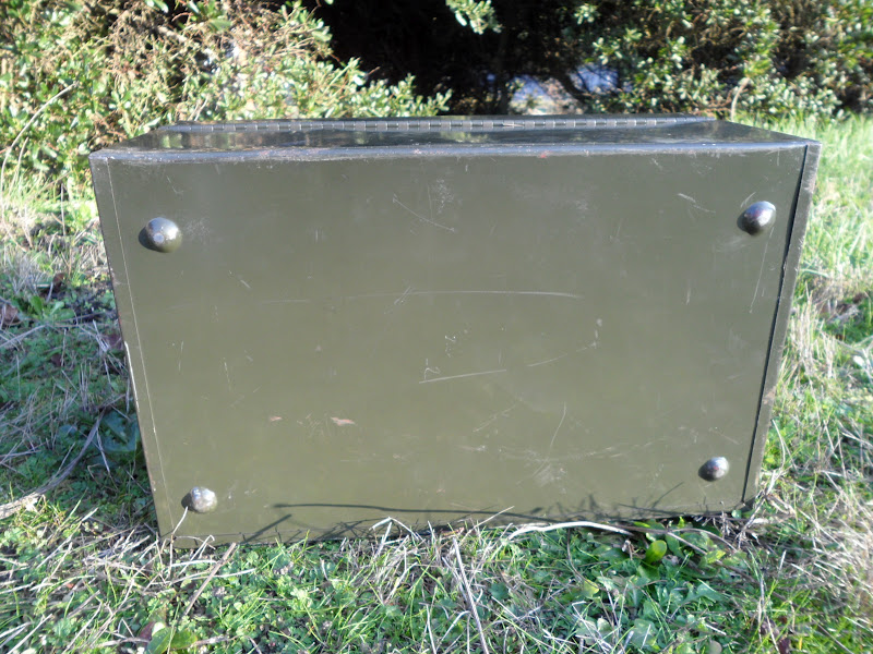 Four Bees: Vintage Metal Box, West Coast Paper Company, Butler Brands
