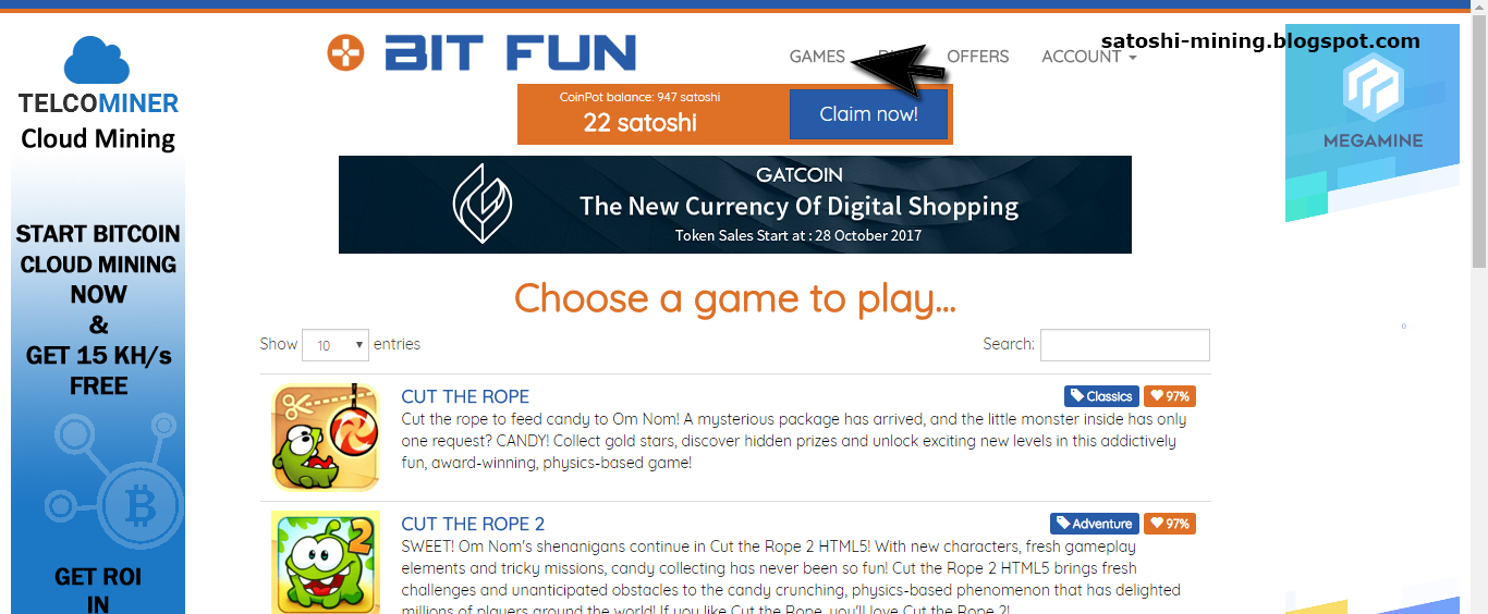 Bit Fun - Earn Satoshis - How does it work? - Free Crypto