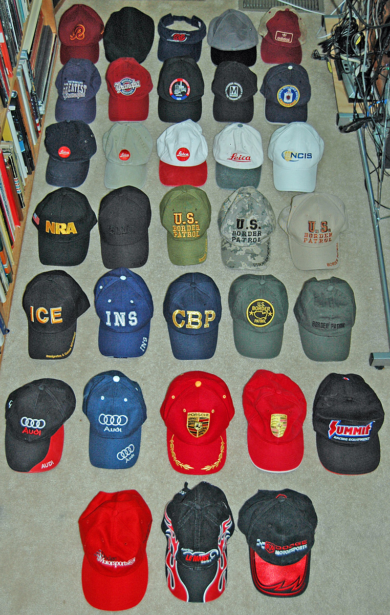 The Robb Collections: Unintentional Hat/Cap collection