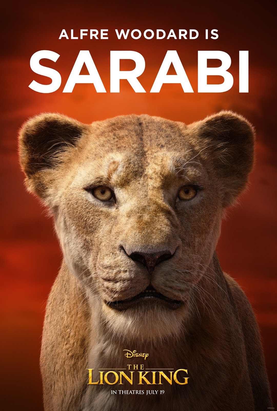 Sasaki Time: Disney's The Lion King Character Poster for Sarabi