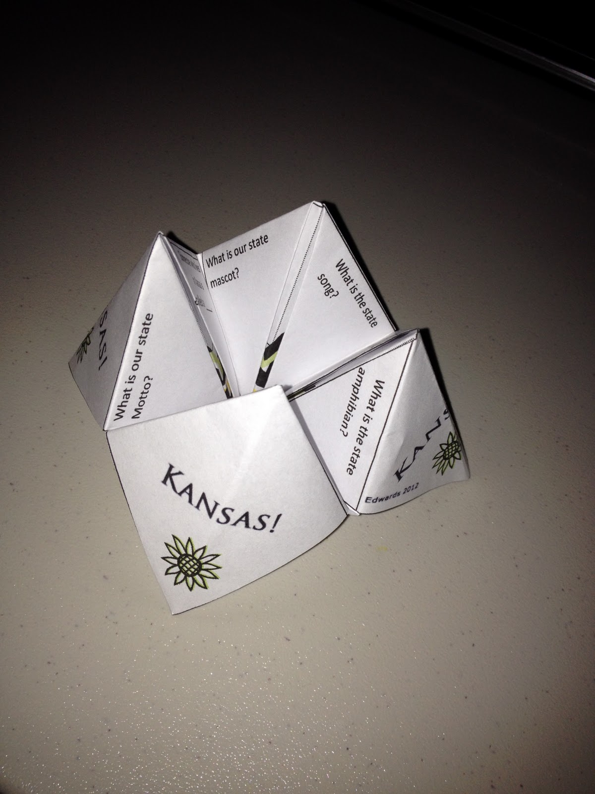 PONDERING PEDAGOGY: Cootie Catcher or Attention Grabber?