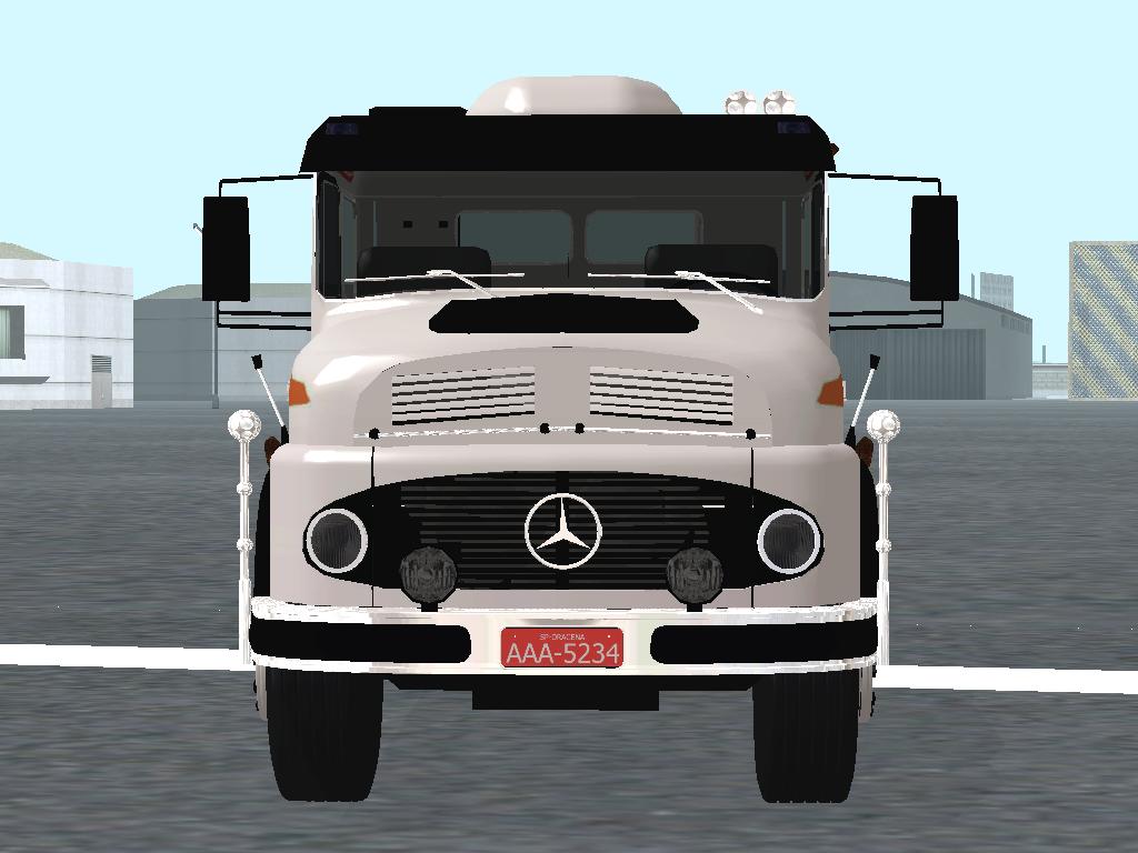 GTA San Andreas - Carros Brasileiros: Mercedes Benz MB 1519 1978 Cavalo Mecânico
