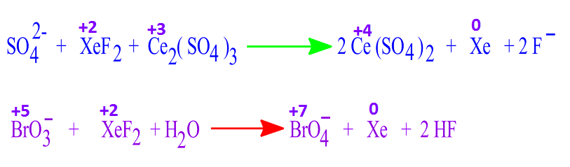Xenon fluorides-xenon fluorides act as a strong oxidizing agent - PG ...