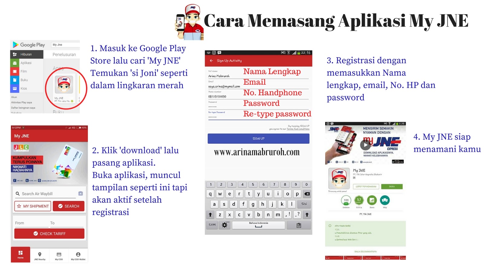 Aplikasi My JNE Membuat Transaksi Online Makin Mudah dalam Genggaman ...