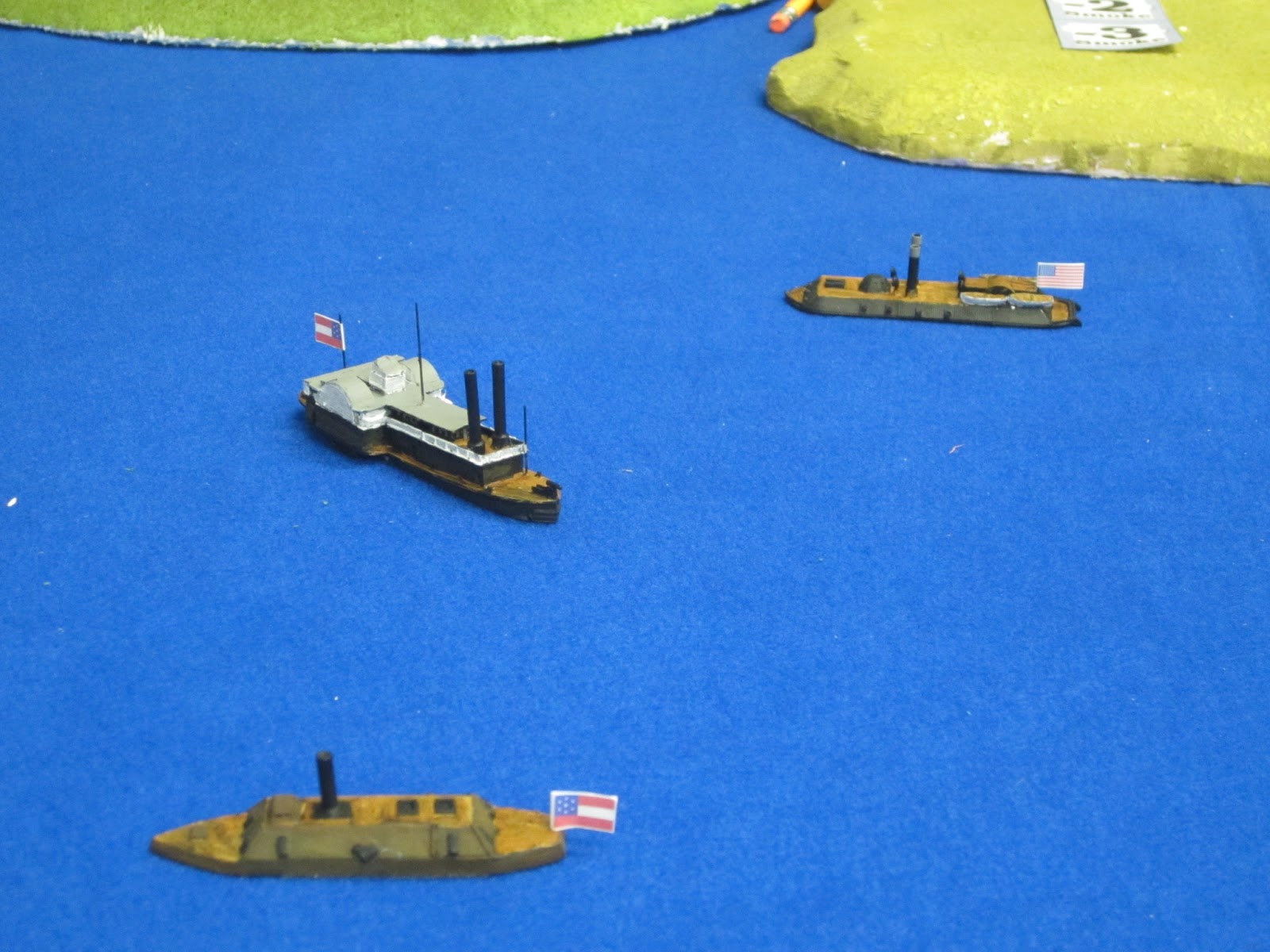 Operation: Wargaming!: First ACW Ironclad game.