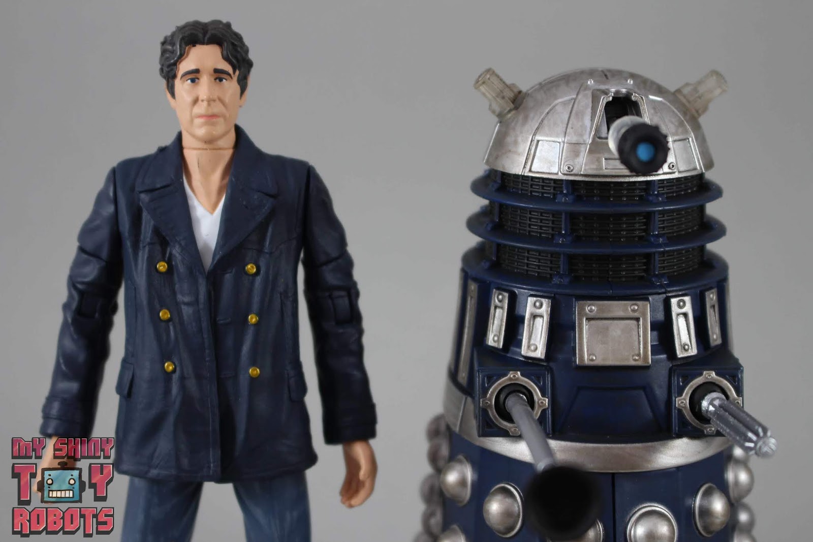 My Shiny Toy Robots: Toybox REVIEW: Doctor Who Eighth Doctor & Dalek ...