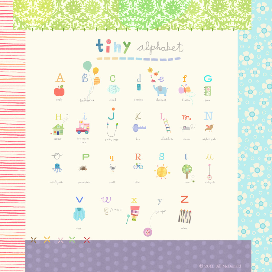 Show and Tell: Tiny Alphabet