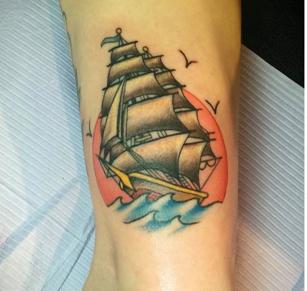 50 Good Nautical Tattoos Designs for Men and Women (2018) | TattoosBoyGirl