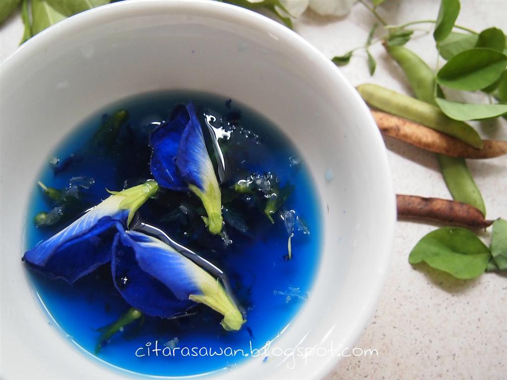 Kuih Lompang Bunga Telang ~ Resepi Terbaik