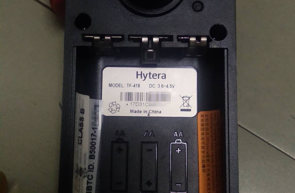 Hytera TF418 « Electronics Time