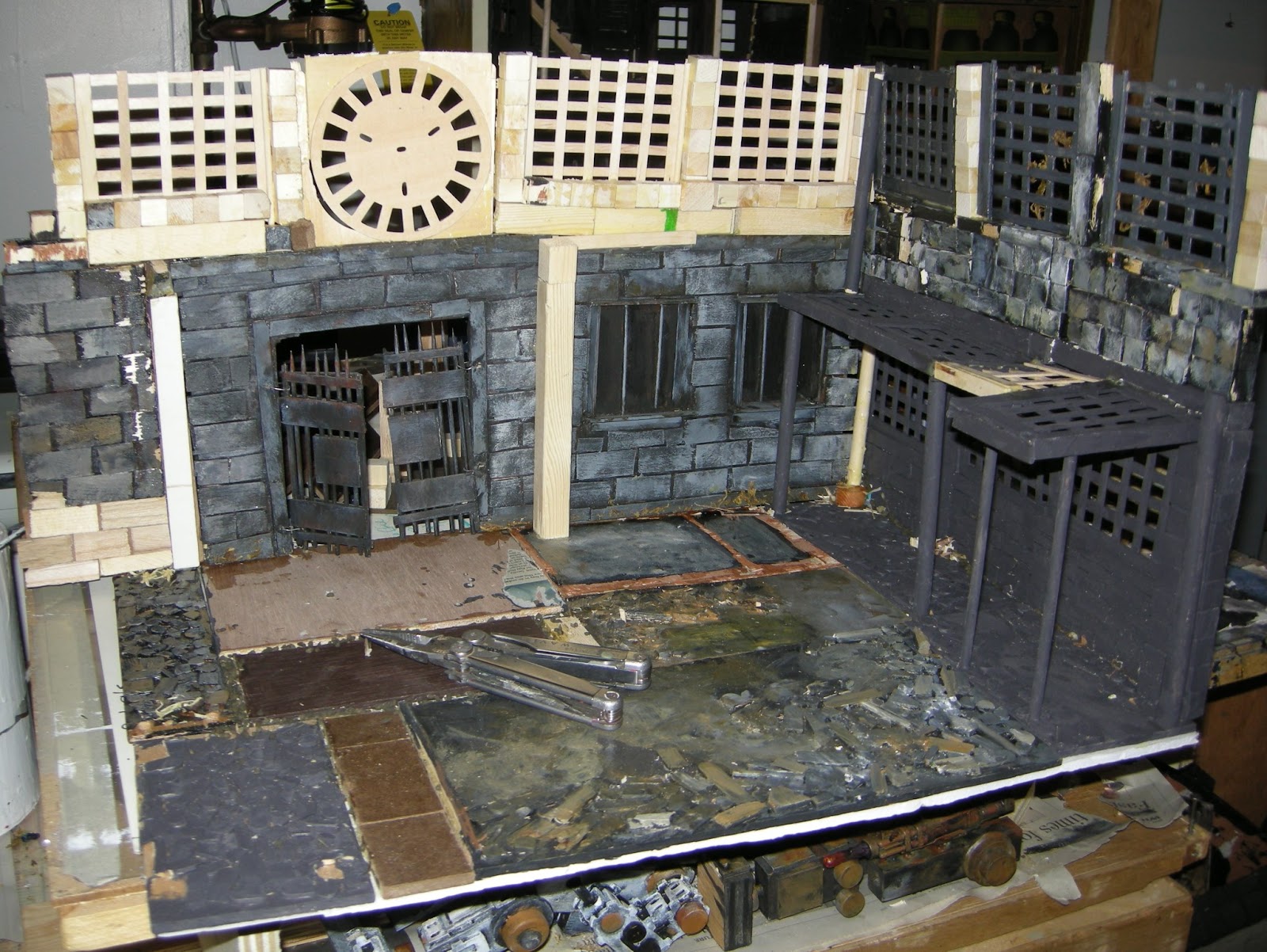 ANY HOW TOWN: Popsicle Stick Prison