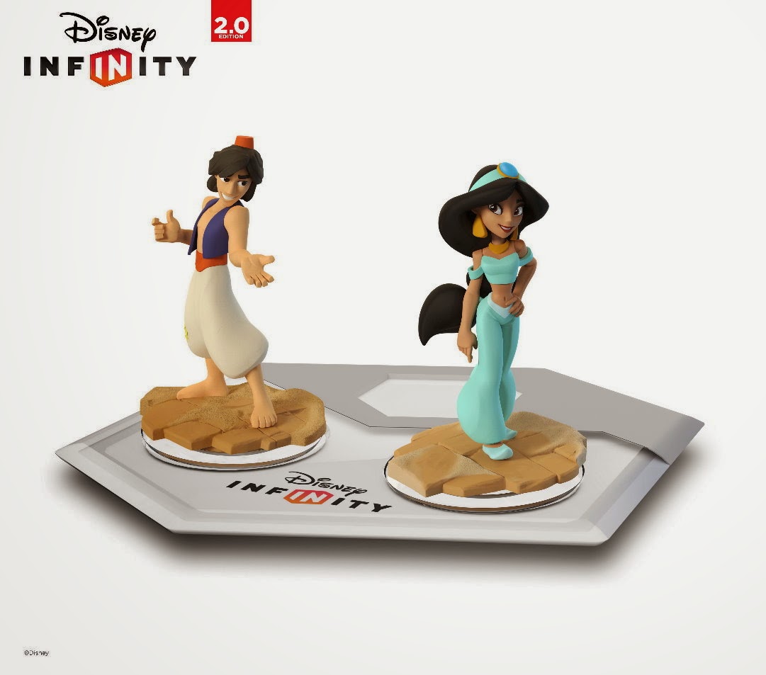 Disney Infinity 2.0：Aladdin & Princess Jasmine | Disney Magical Kingdom ...