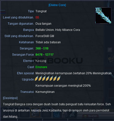 Damage Semua Senjata Relic Level 55 +7 RF Online