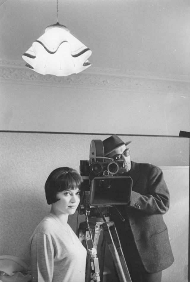 40 Beautiful Photos of Anna Karina During the Filming of ‘Vivre sa vie ...