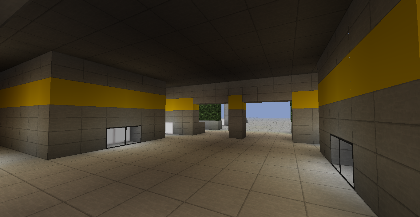 MODERN MINECRAFT : Subway Yellow Line