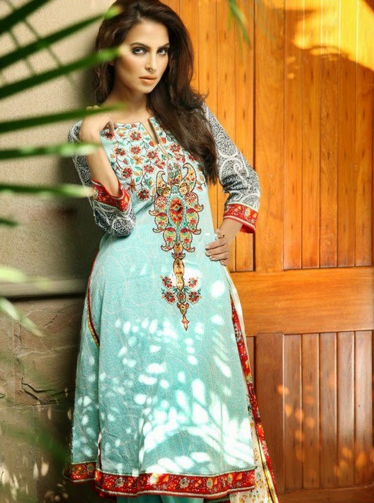 New Lawn Collection For Eid 2014 ~ Fashion Point