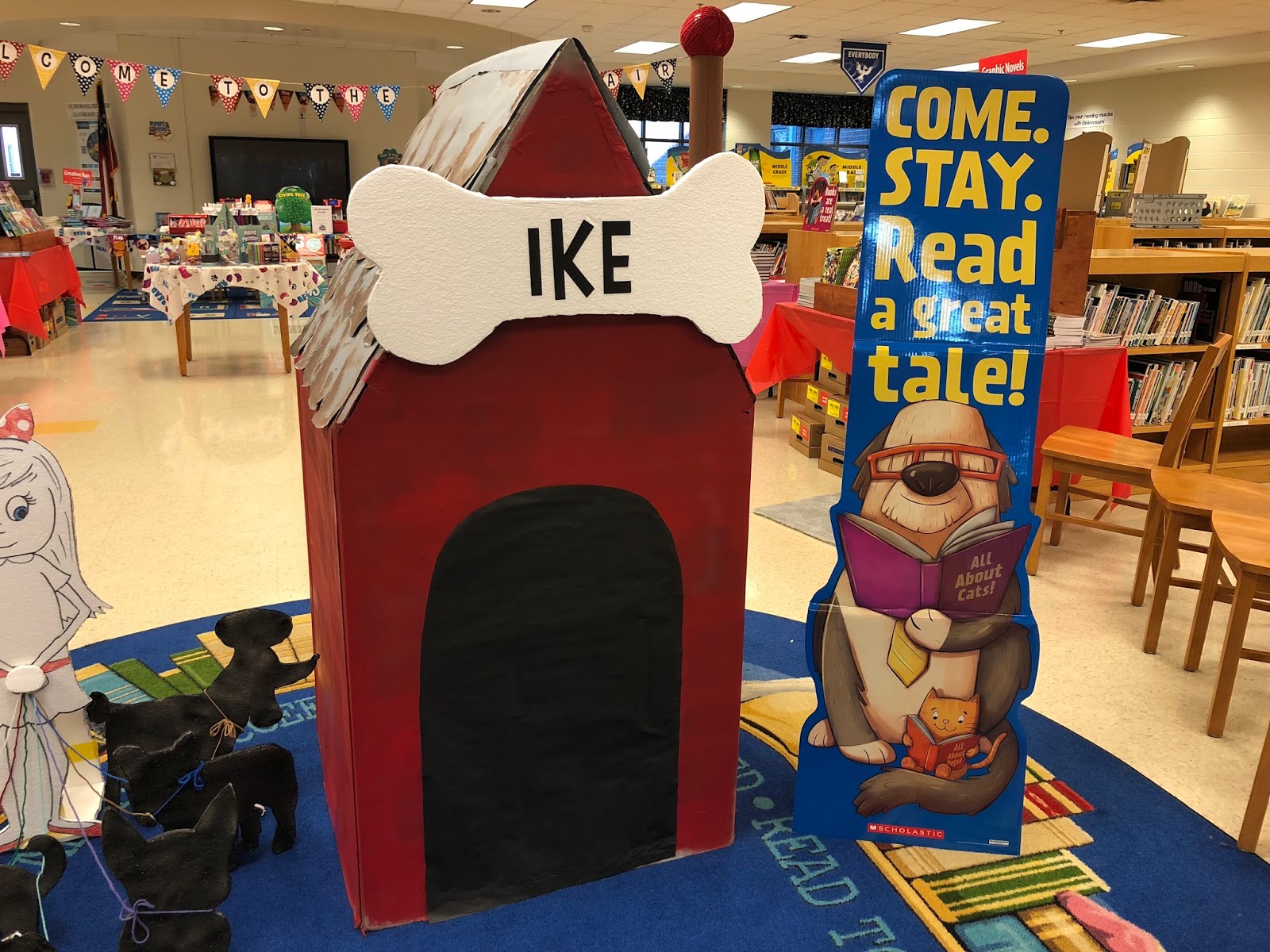 Miss Liberry Teacher: Paws for Books Book Fair
