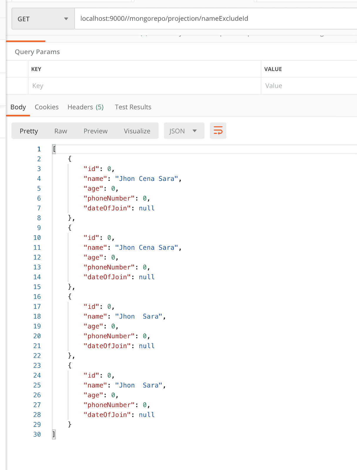 Spring Boot Data Mongodb Projections And Aggregations Examples