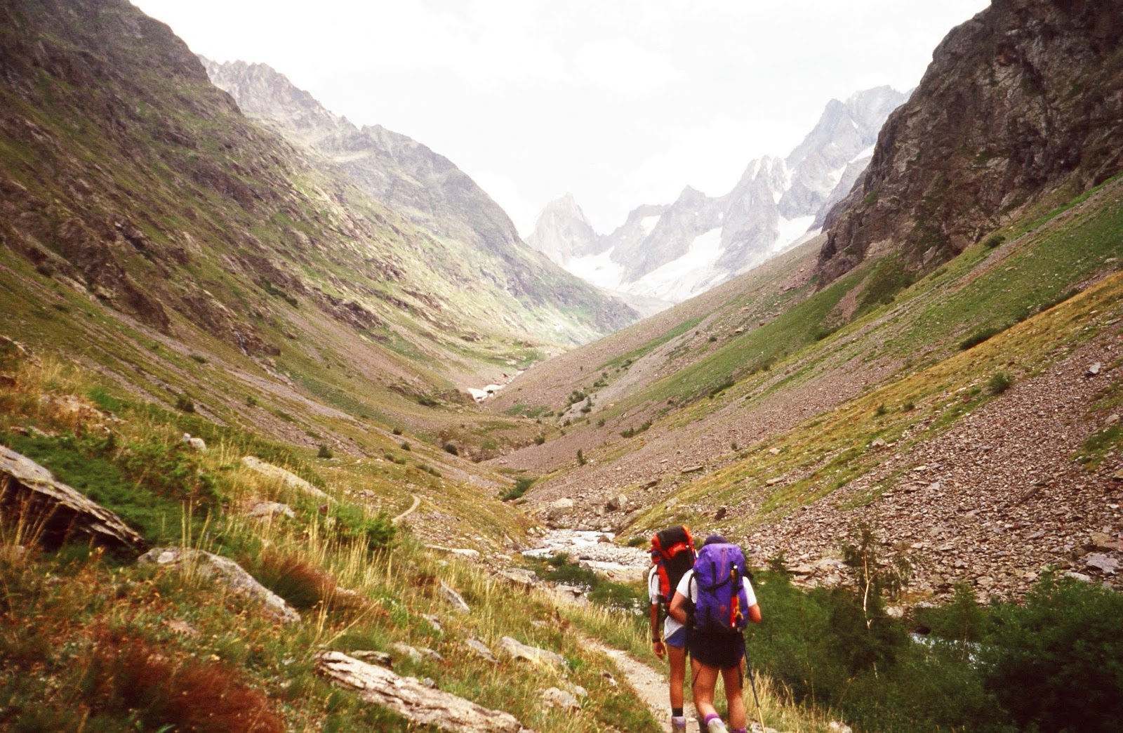 El sueño de la ruta del lobo: Le Rateau Est (3800 m) vía normal arista ...