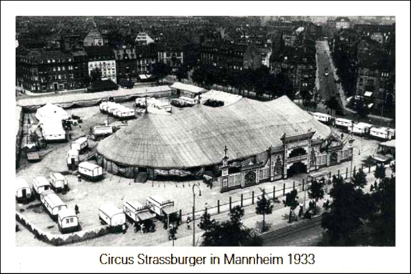 Buckles Blog: CIRCUS STRASSBURGER IN MANNHEIM 1933