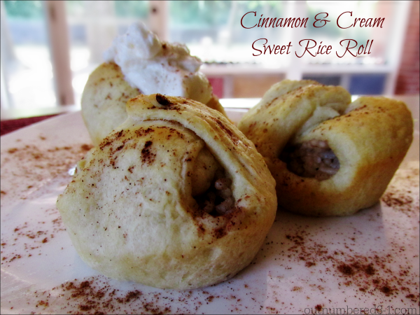 Cream & Cinnamon Sweet Rice Treats! - Outnumbered 3 to 1