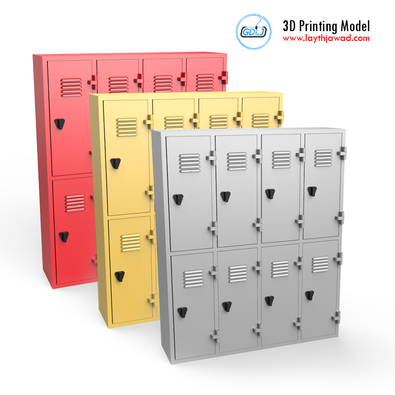 Locker 3D Printing Model | Layth Jawad