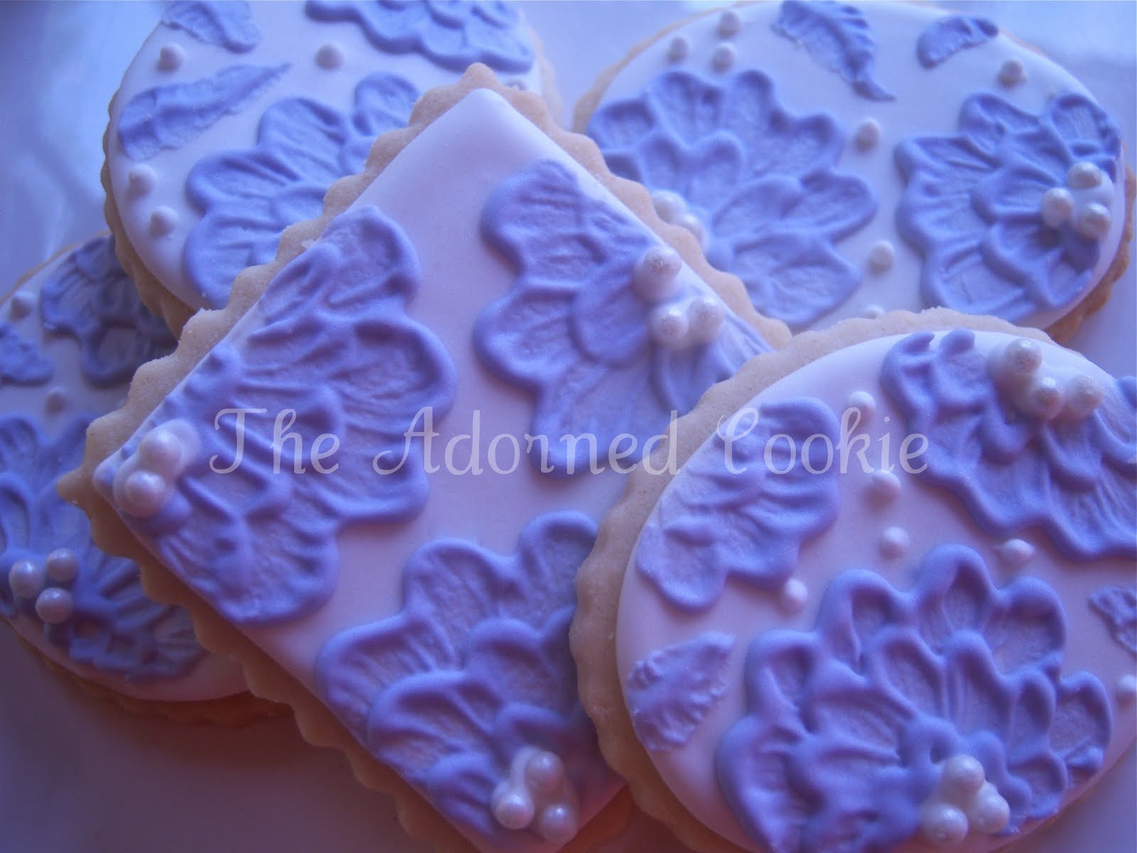 The Adorned Cookie: Variations Of Brush Embroidery Cookies... Very ...